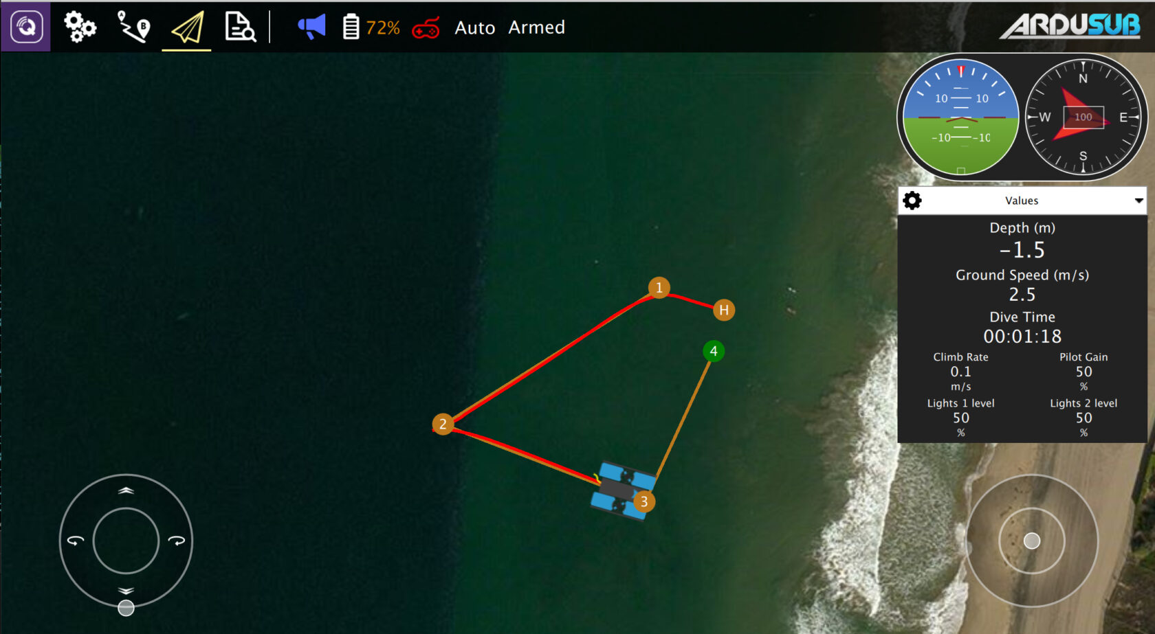 Alioli ROV Submarine Drone Software Framework for Arduino - Juanmi Taboada