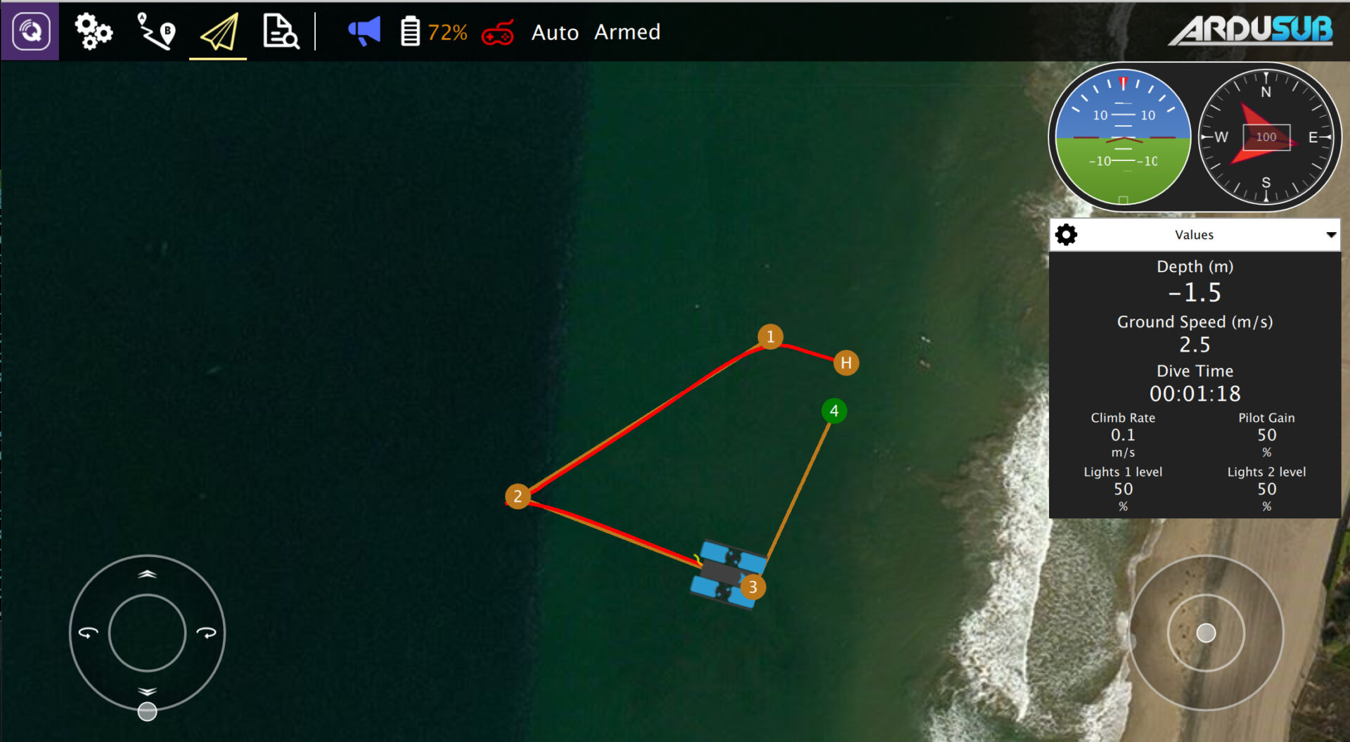 Alioli ROV Submarine Drone Software Framework for Arduino - Juanmi Taboada
